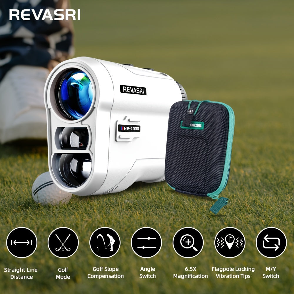 REVASRI Golf Rangefinder with Slope and Pin Lock Vibration – Tournamen – CongoBasinGroup.com