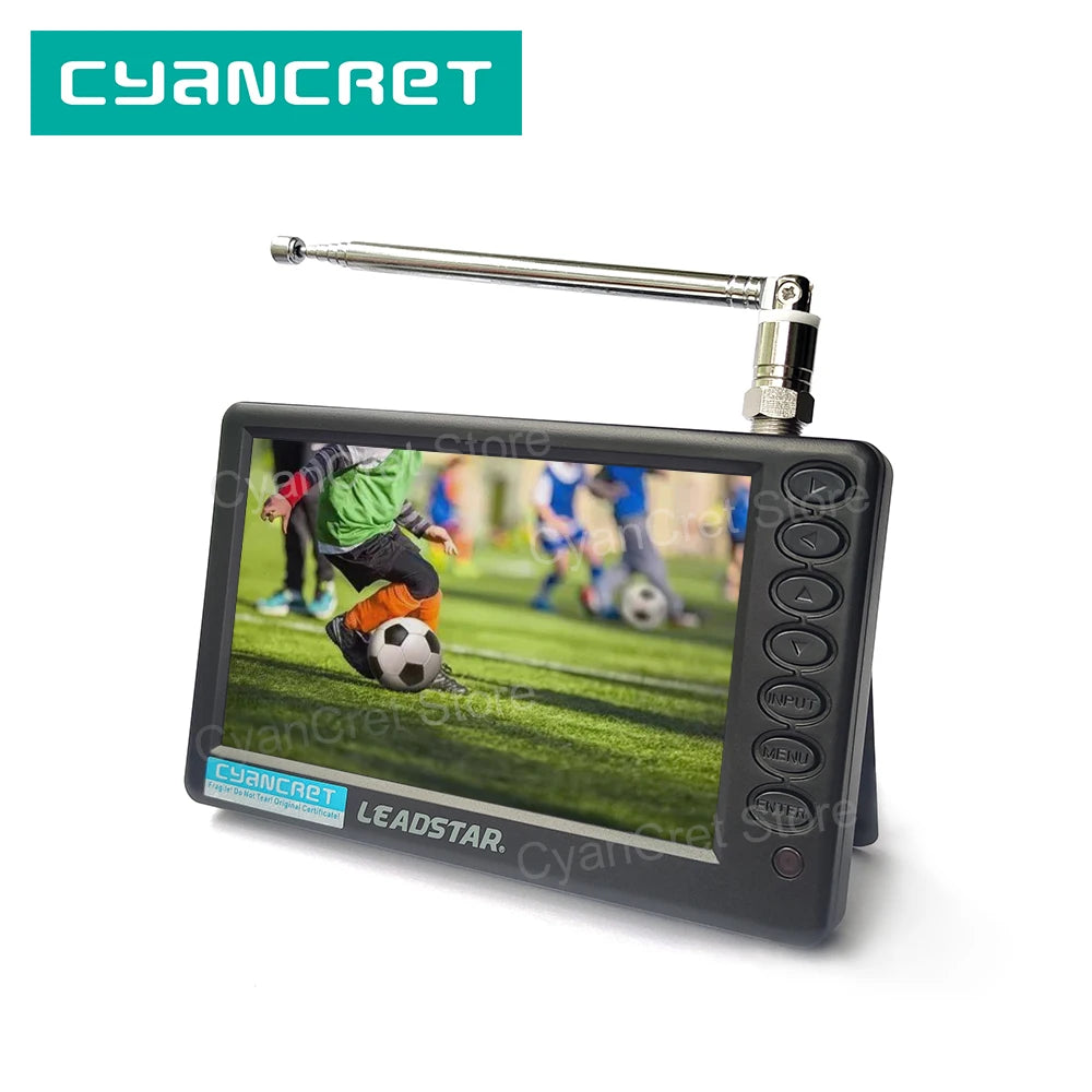 LEADSTAR Pocket TV D5 5 Inch | DVB-T2 ATSC ISDB-T TDT Digital & Analog – CongoBasinGroup.com