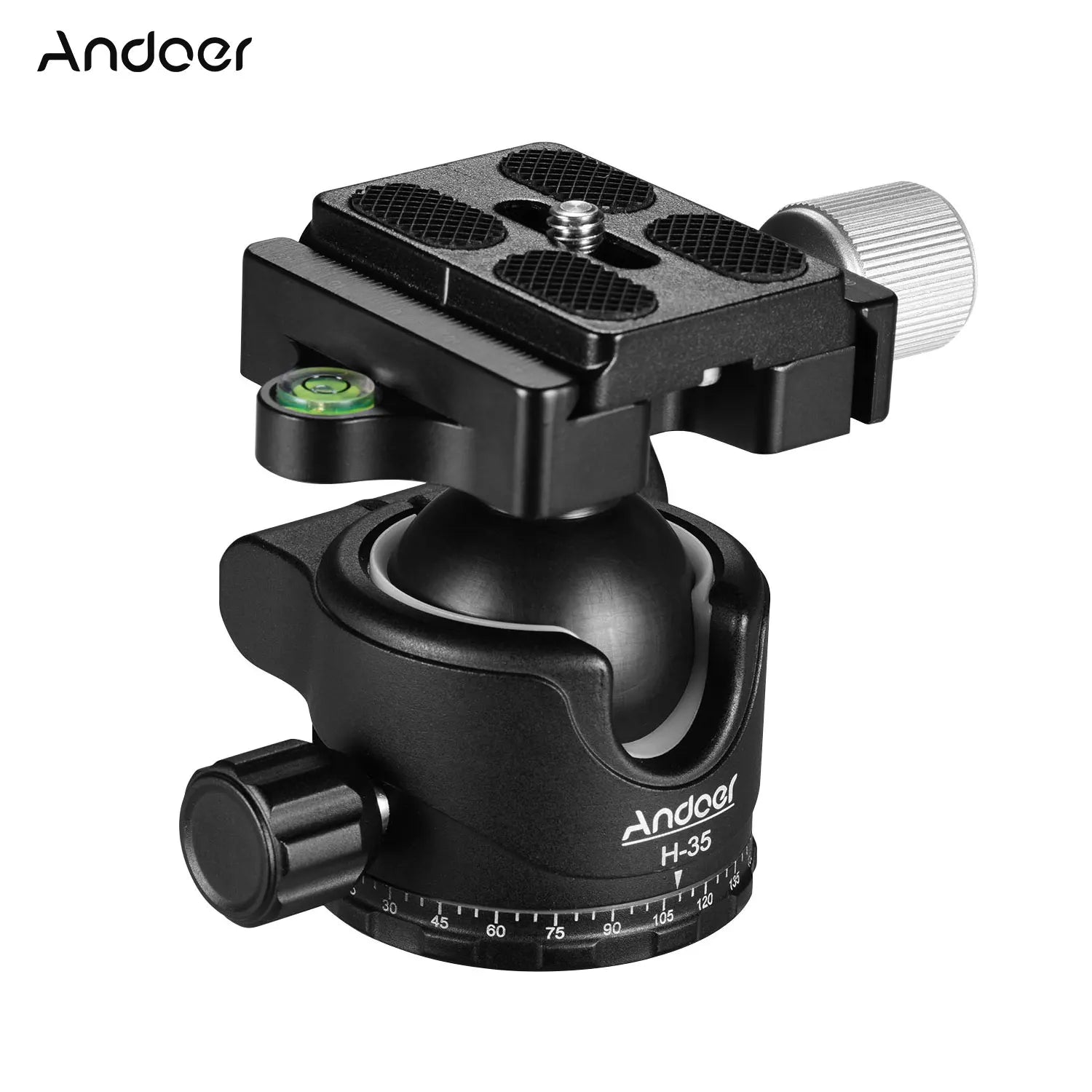 Andoer H-35 Tripod Ball Head - Panorama Ballhead Mount Adapter, U-Groo – CongoBasinGroup.com