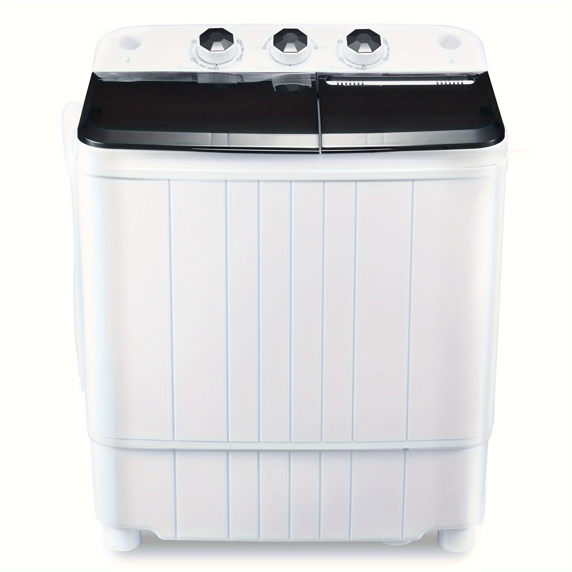 Homguava 17.6Lb Portable Twin Tub Washing Machine – With Gravity Drain ...
