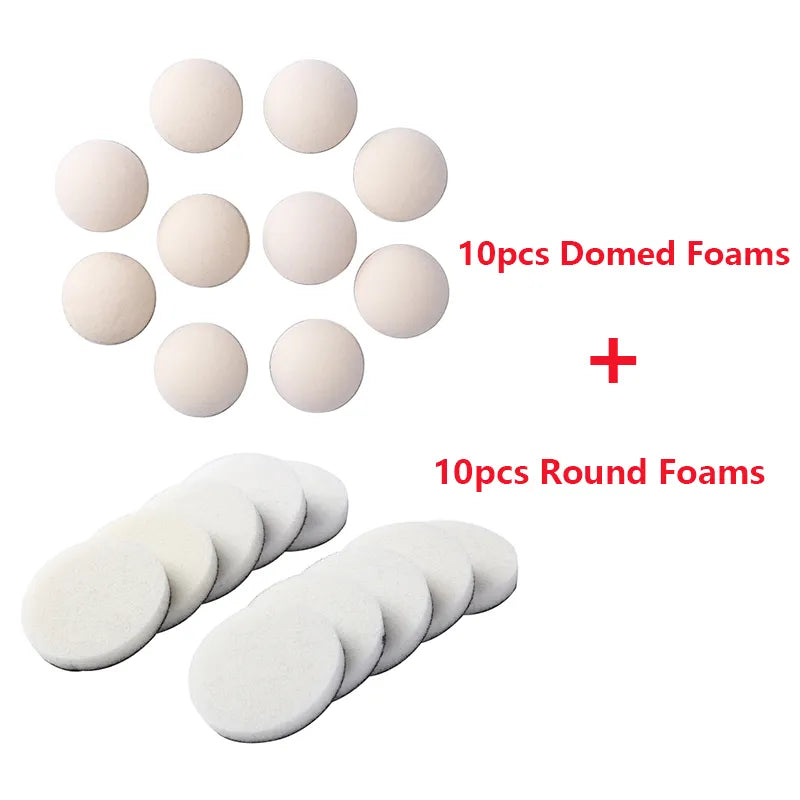 Flat/Domed Foam Refills Replacement Applicators - Mini Ink Blending To ...