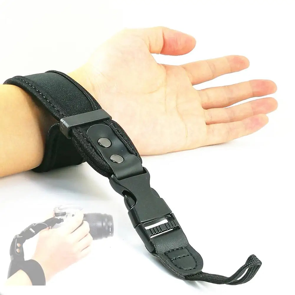 Neoprene Soft Quick Detachable Wrist Hand Strap: Canon, Nikon, Sony, F ...