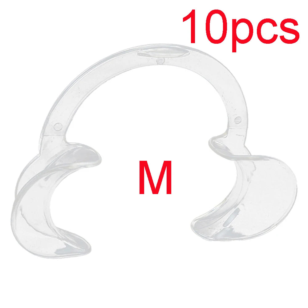 10 pcs C Shape Mouth Opener - Dental Cheek Retractor, Mouth Spreader f ...