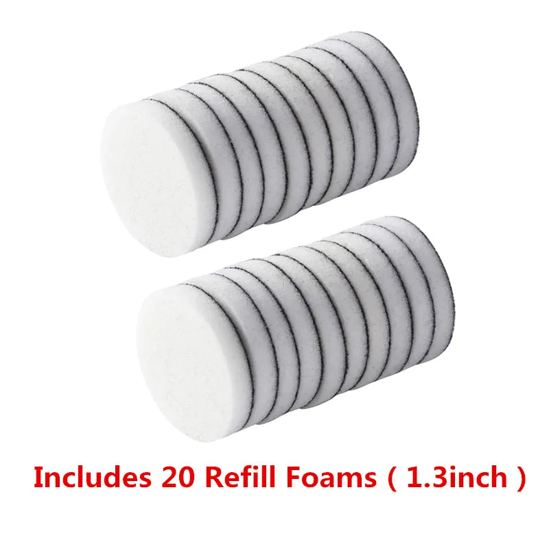 Flat/Domed Foam Refills Replacement Applicators - Mini Ink Blending To ...