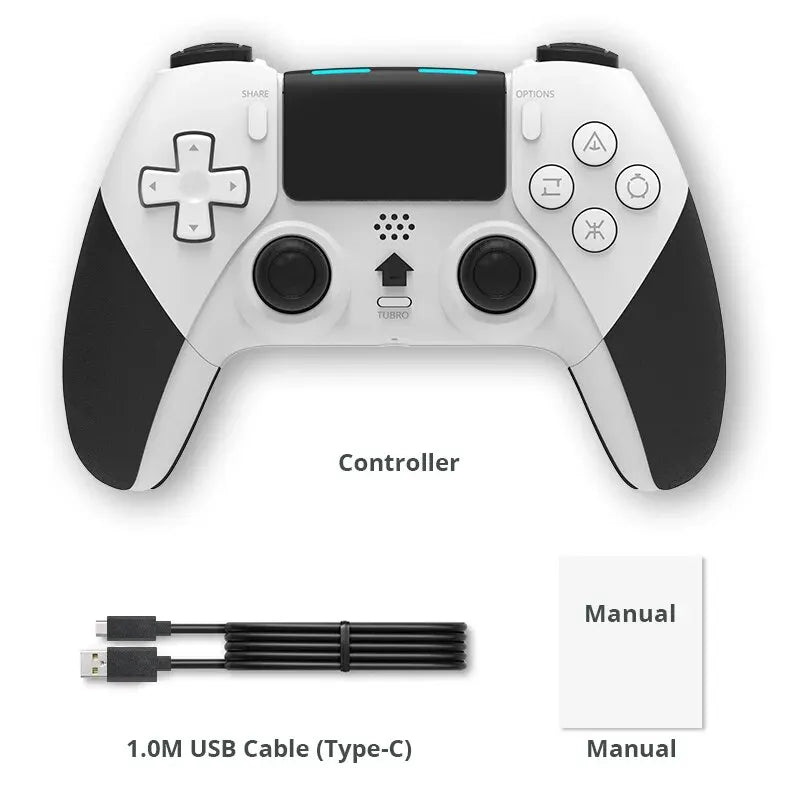 DATA FROG Bluetooth Wireless Controller - Compatible with PS4, PS4 Pro ...