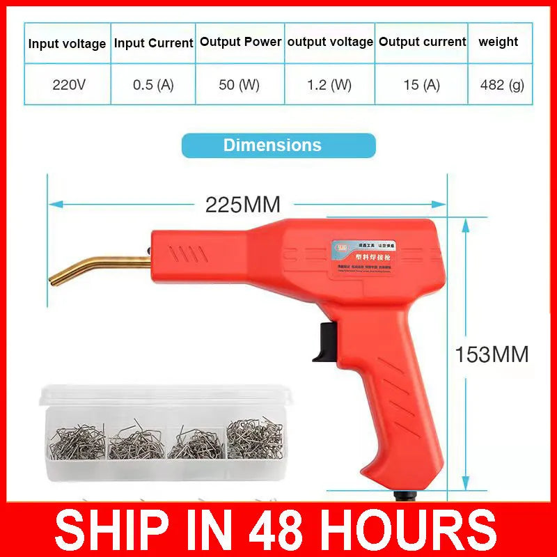 Plastics Welder Gun Hot Staplers | Welding Machine for Staple Repair ...