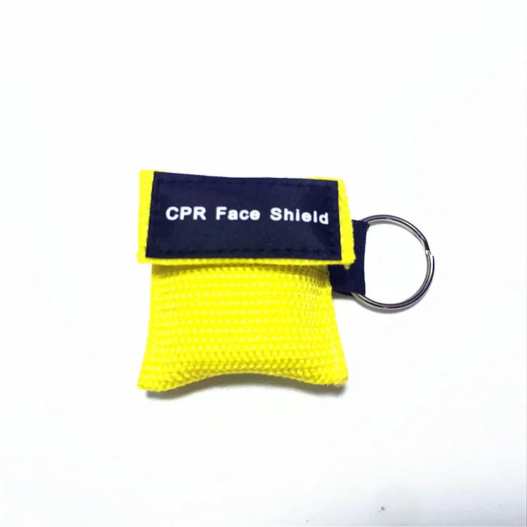 Disposable CPR First Aid Mask: Respirator Breathing Mask with One-Way ...