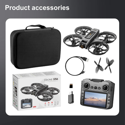 S156 GPS Foldable Drone – 8K Dual Camera, 5G WiFi, 360° Obstacle Avoid – CongoBasinGroup.com