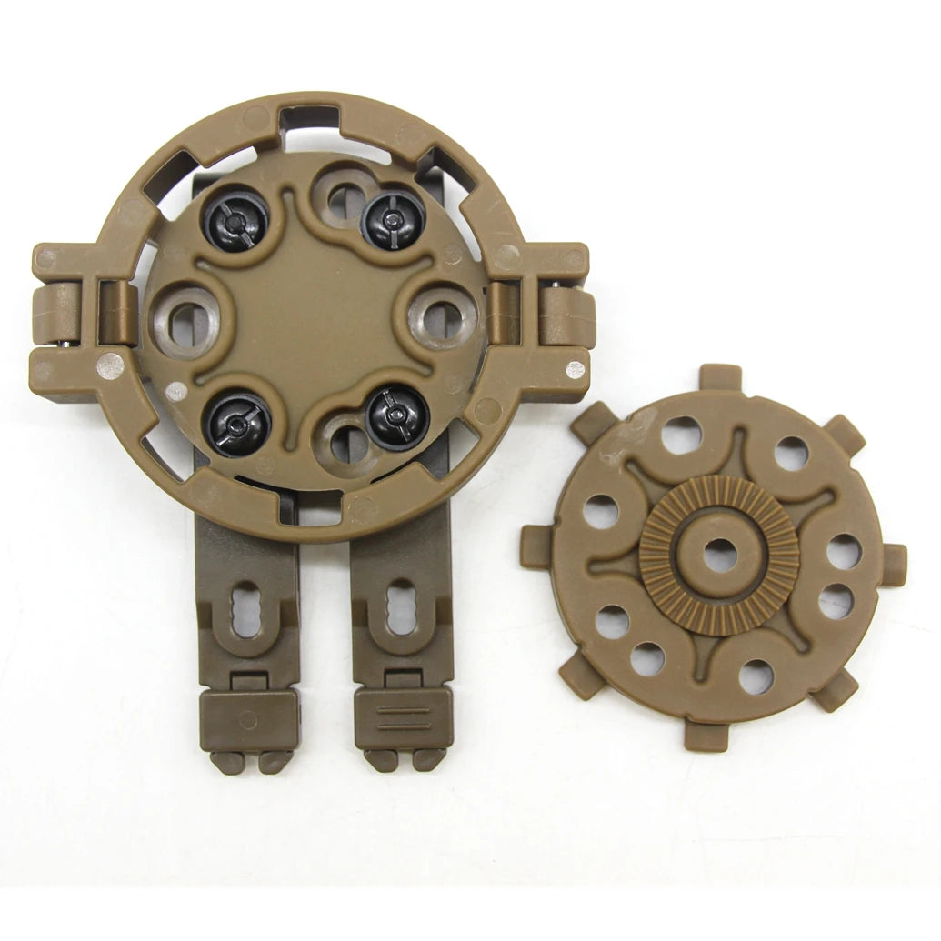 Gun Holster Molle Quick Disconnect Kit - 360 Degree Angles Platform Ad ...