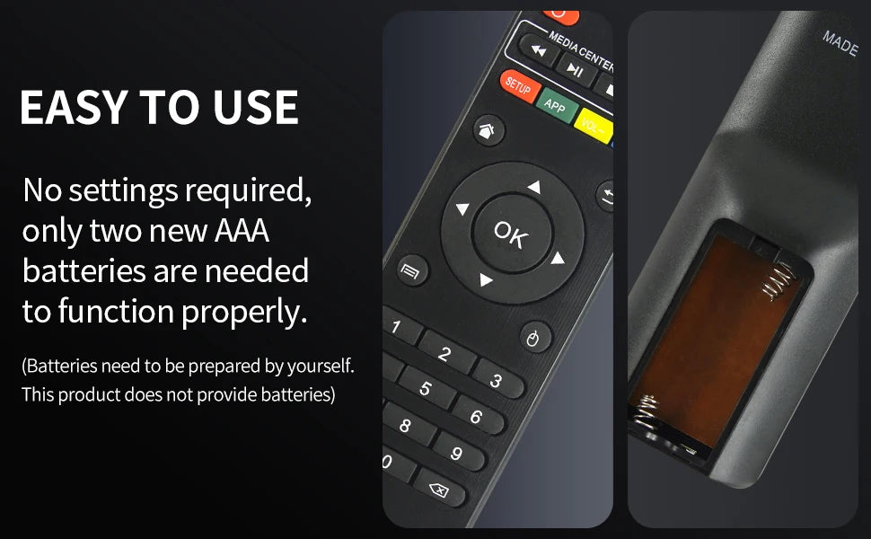 X96 Mini Universal Remote for Android TV Box, Compatible with MXQ Pro ...