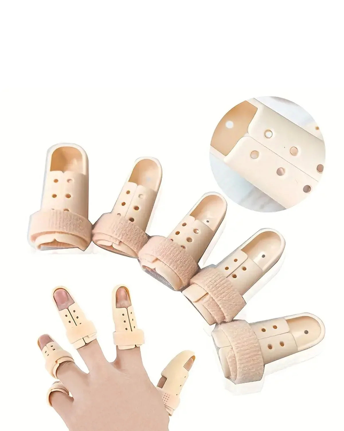 Plastic Finger Splint for Trigger Finger — Thumb Support Brace for Str ...