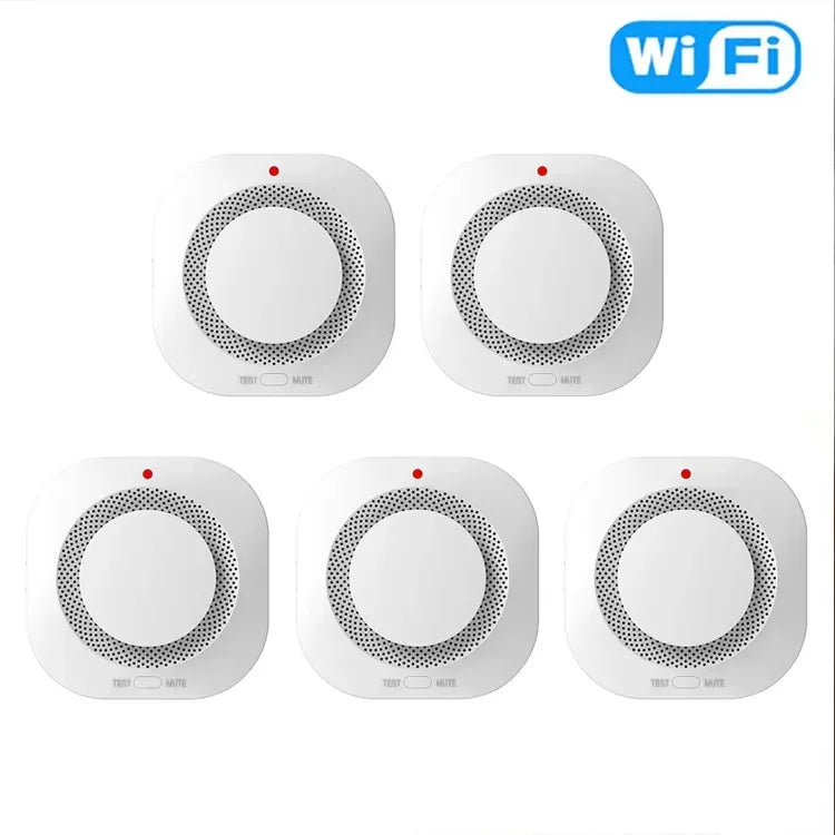 Tuya Smart WiFi ZigBee Smoke Detector - Home Security Smoke Sensor wit – CongoBasinGroup.com