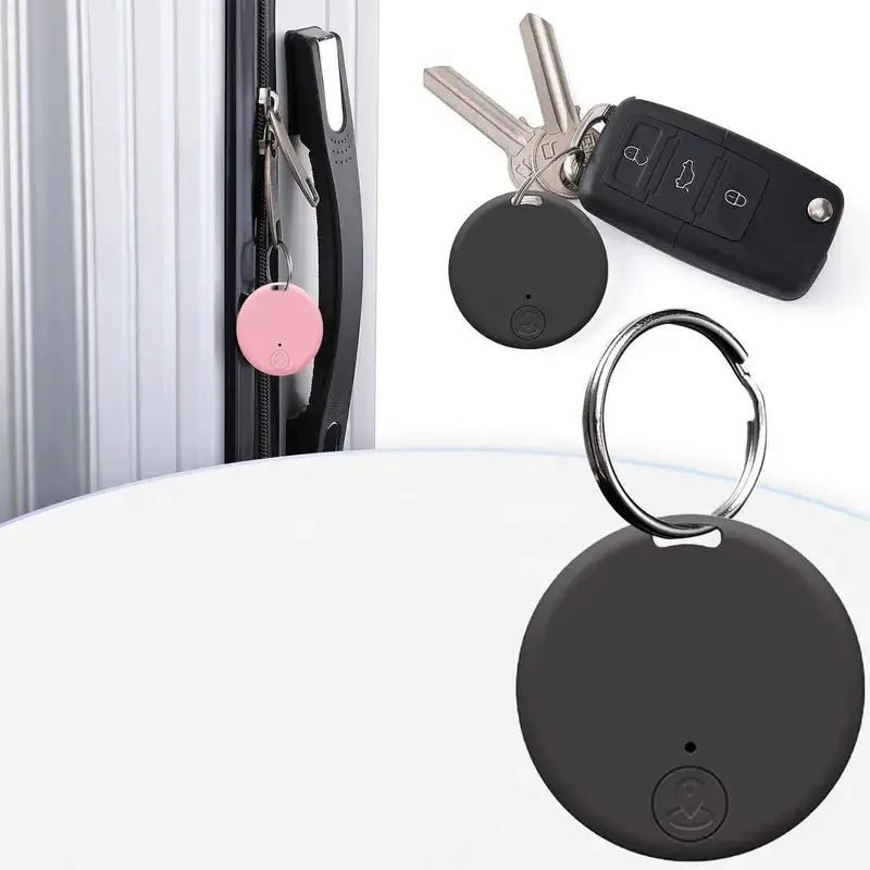 Smart GPS Tracker Keychain - Accurate Tracking for Wallets and Keys, L ...