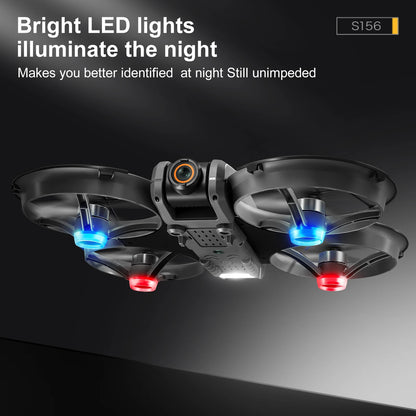 S156 GPS Foldable Drone – 8K Dual Camera, 5G WiFi, 360° Obstacle Avoid – CongoBasinGroup.com