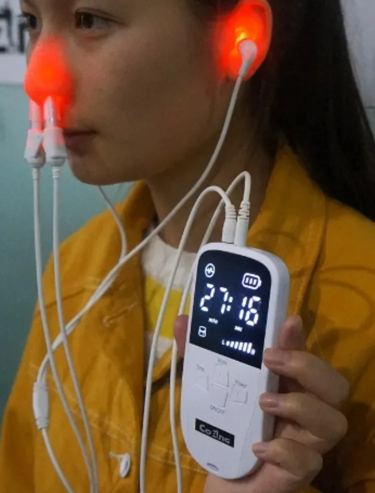 Portable Tinnitus Ear Laser Therapy – 650nm LLLT Irradiation Earplugs ...