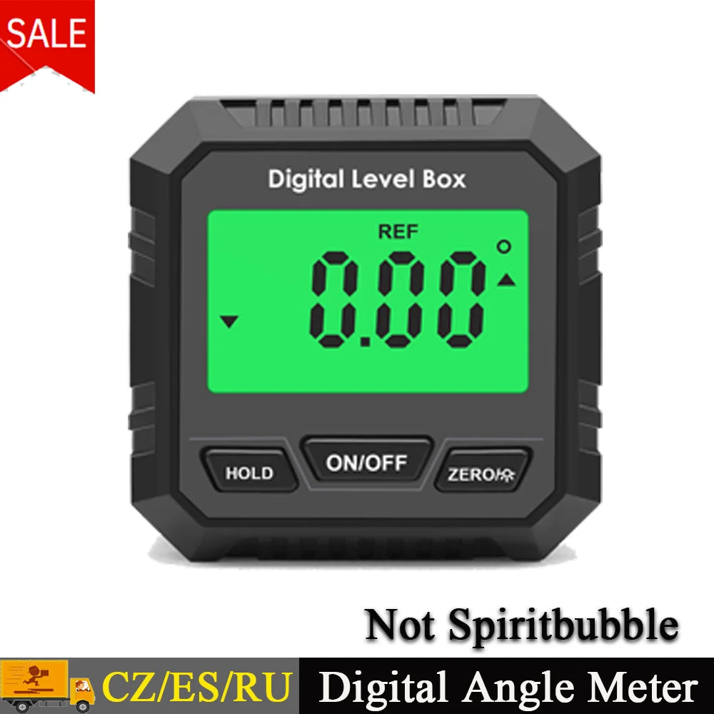 Mini Digital Angle Meter: Measuring Inclinometer with Magnetic Base ...