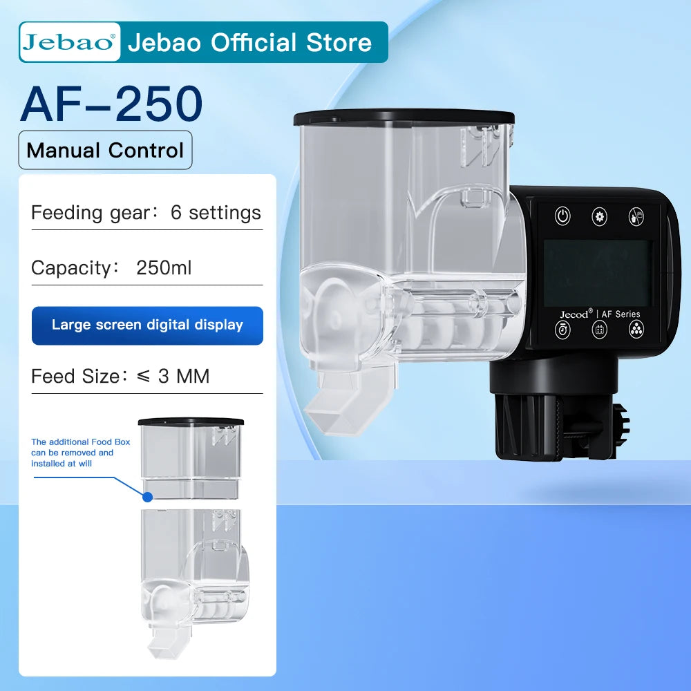 Jebao Jecod Aquarium Fish Tank Feeder: Intelligent Automatic Digital T – CongoBasinGroup.com