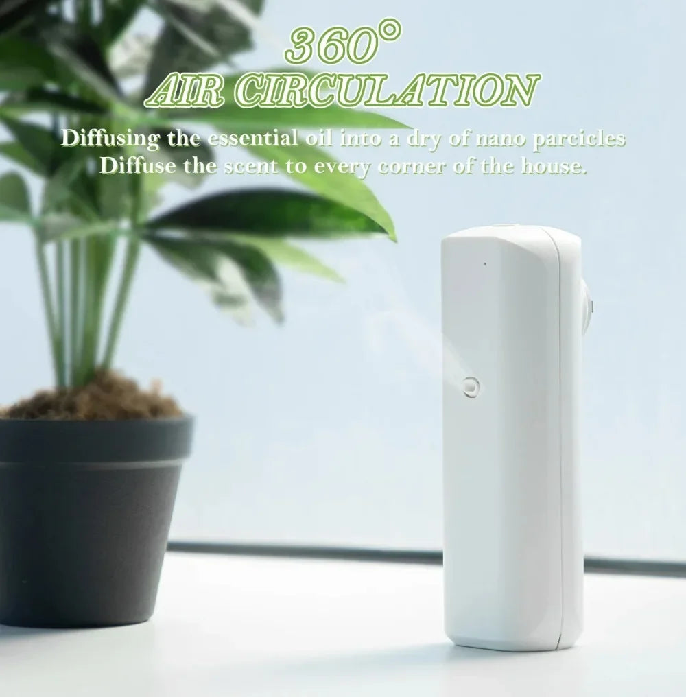 Plug-in Wall Fragrance Diffuser – Waterless Smart Essential Oil Diffus ...