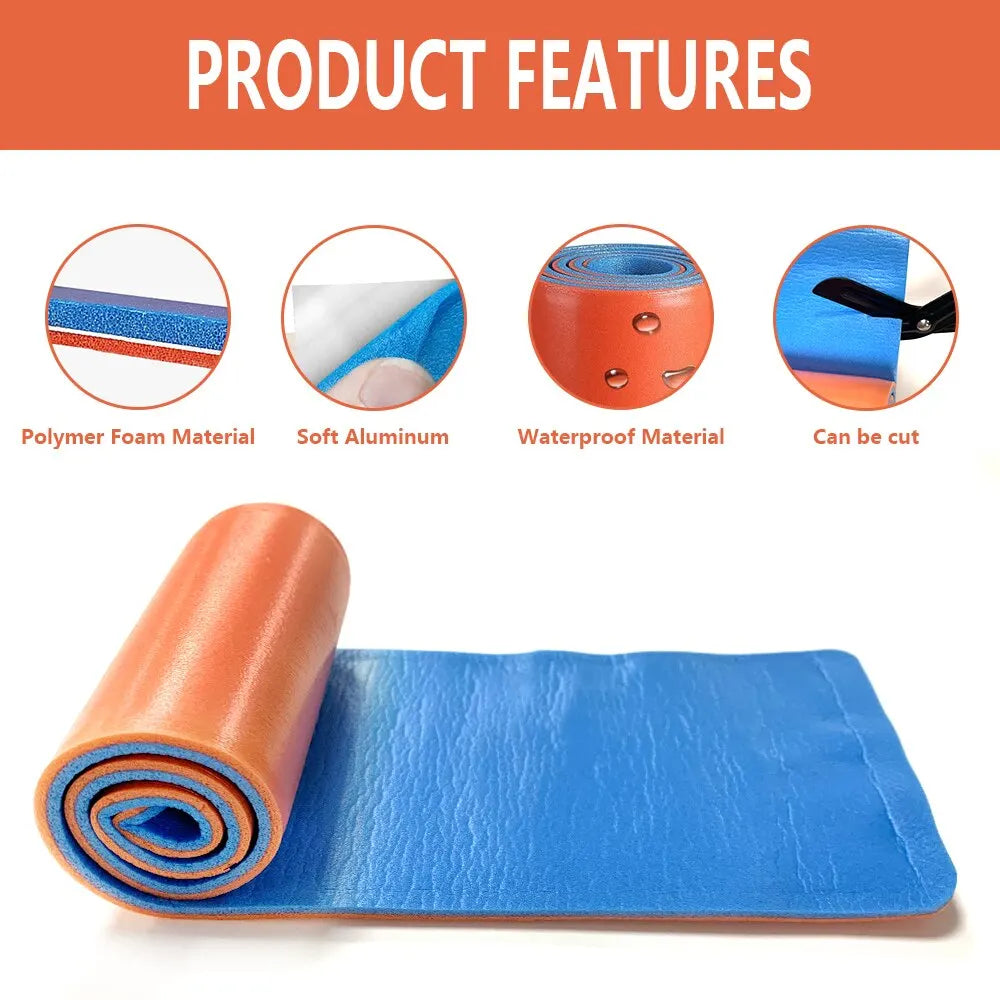 CARBOU Universal Aluminum Splint Roll: First Aid Medical Survival Poly ...