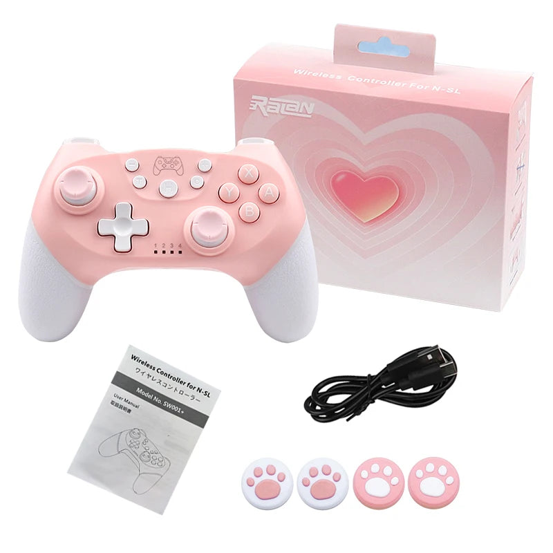 BT Wireless Game Controller for Switch Pro Lite OLED | Gamepad Joystic ...