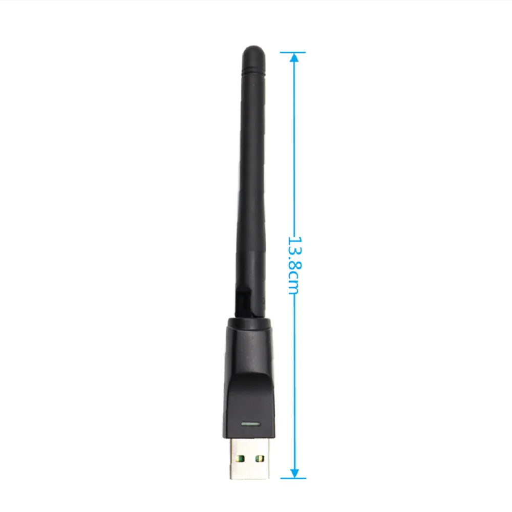 150Mbps USB WiFi Adapter with Antenna – 2.4GHz Wireless Network Dongle ...
