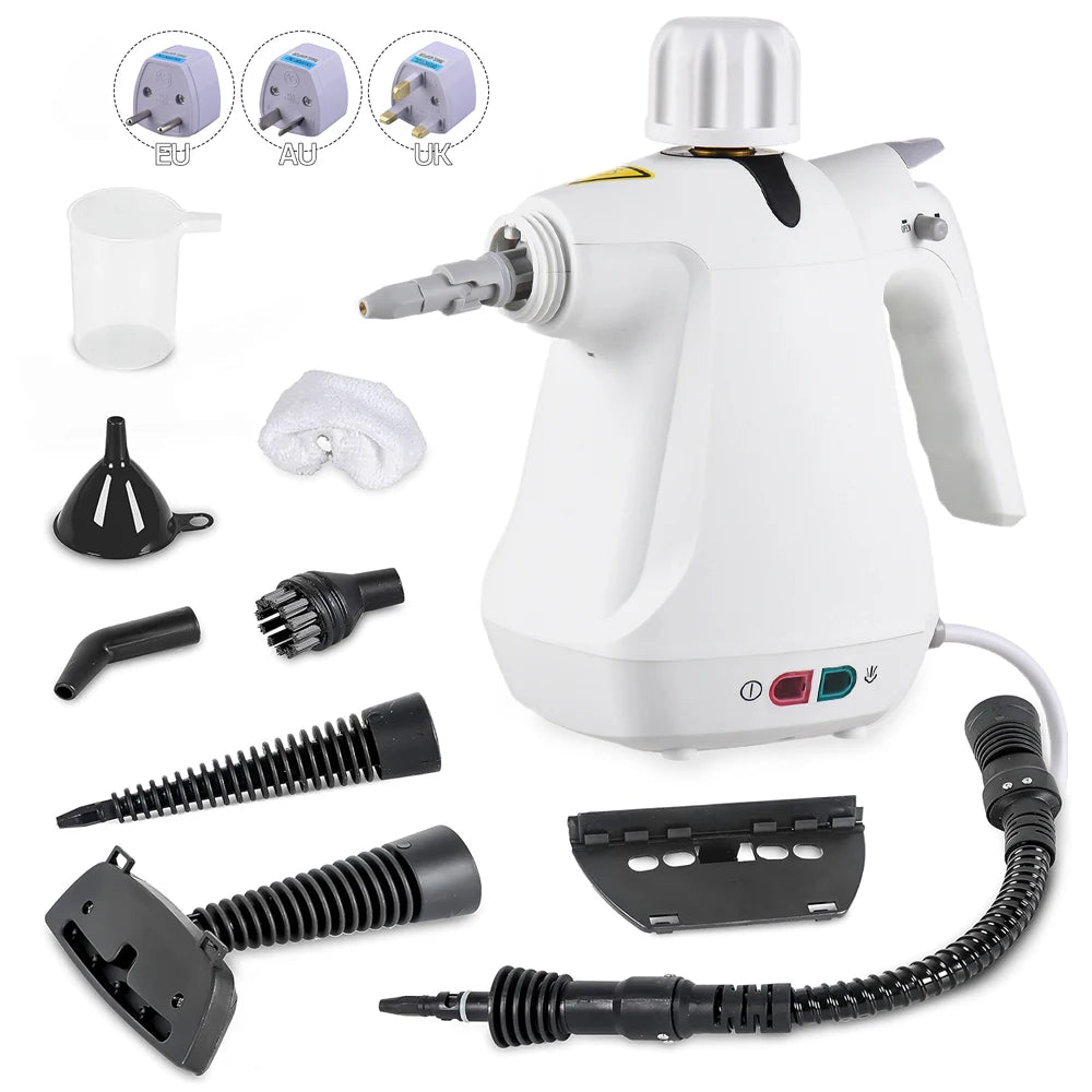 12 in 1 Handheld Steam Cleaner – High Temperature Pressurized for Furn ...