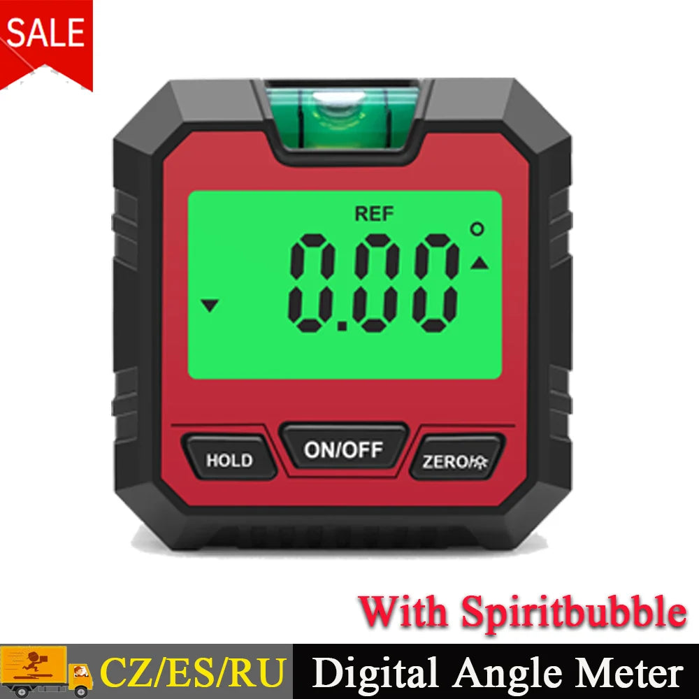 Mini Digital Angle Meter: Measuring Inclinometer with Magnetic Base - – CongoBasinGroup.com