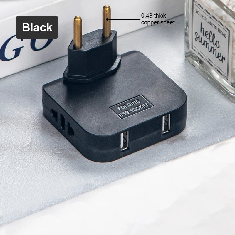 Portable Plug Adapter Power Plate | Multi-Wire 1 to 3 Conversion | 180 ...