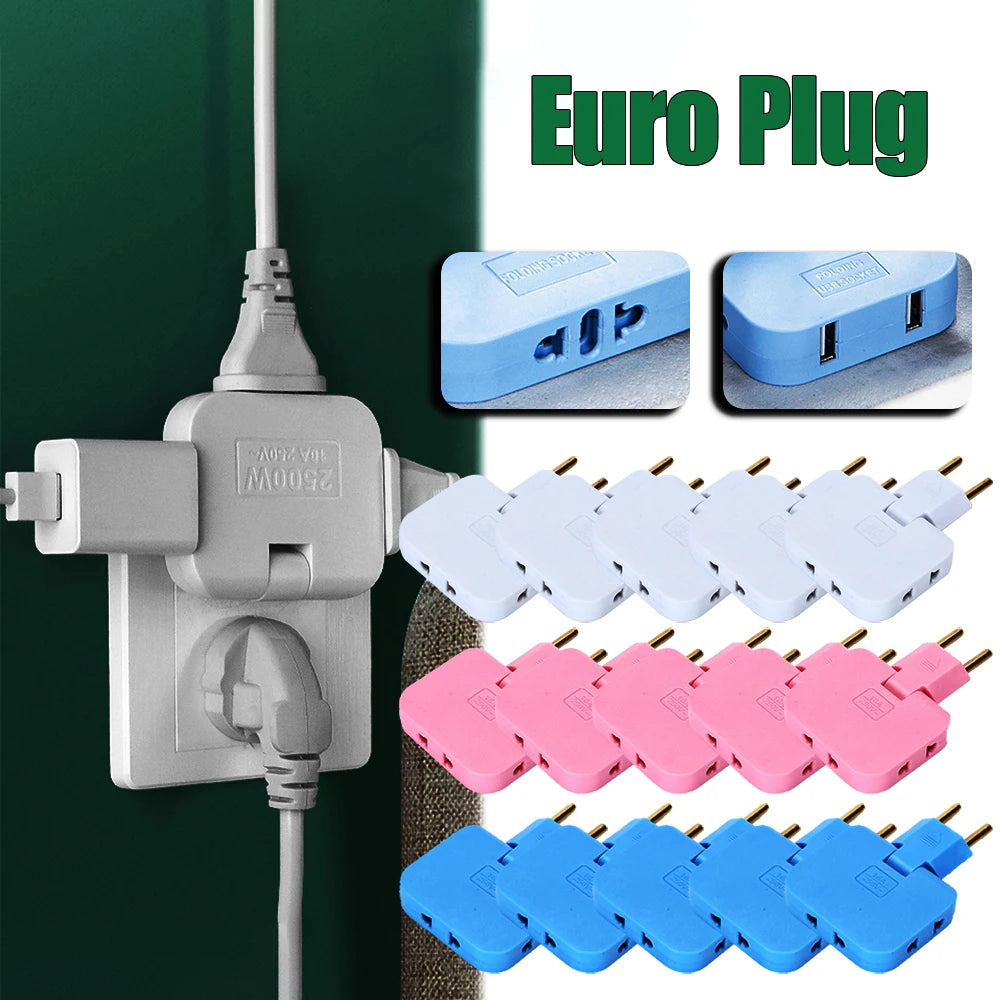Portable Plug Adapter Power Plate | Multi-Wire 1 to 3 Conversion | 180 ...