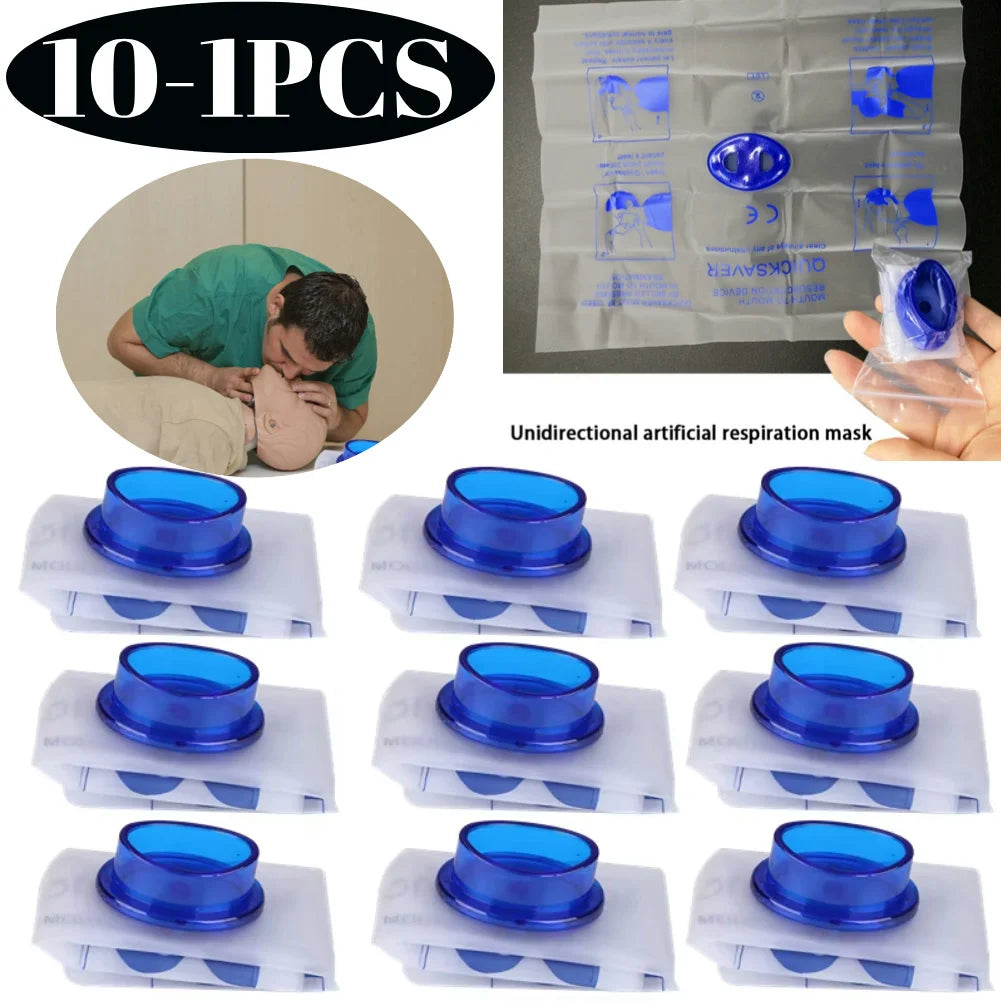 Disposable First Aid Breathing Respirator – Portable CPR Resuscitation ...