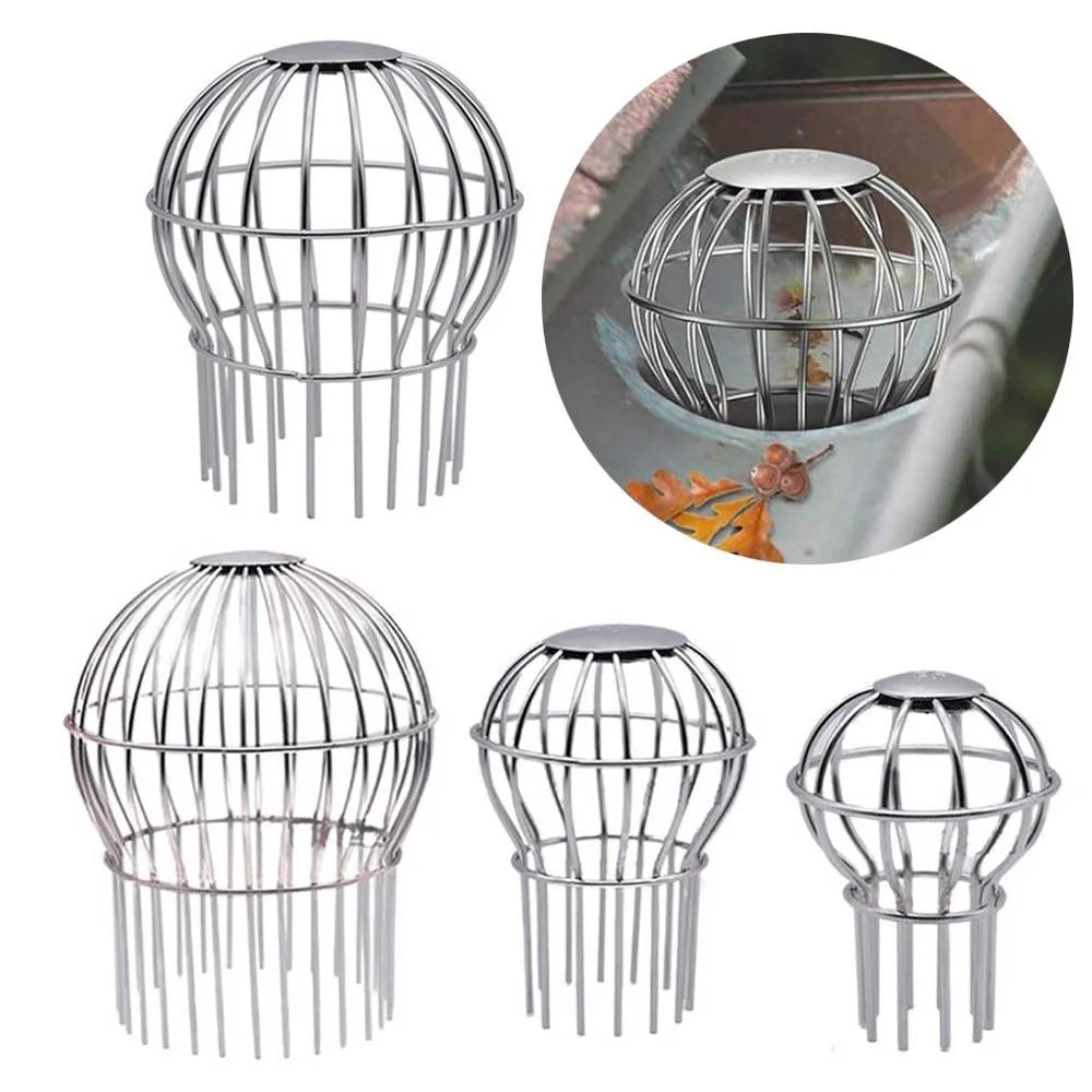 Gutter Balloon Guard Filter Strainer - Downspout Leaf Protection to Pr ...