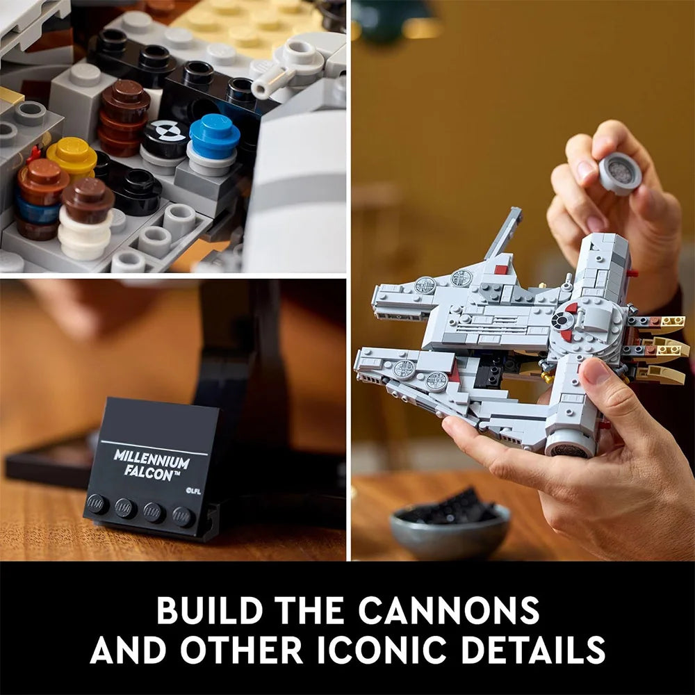 LEGP Space Wars Millennium Falcon Building Blocks – 25th Anniversary S ...