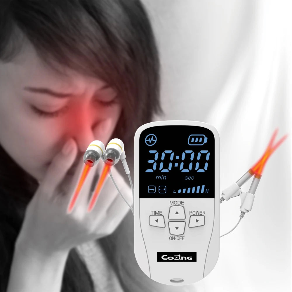 Tinnitus Ear Laser Therapy – 650nm Irradiation Physiotherapy Earplug f ...