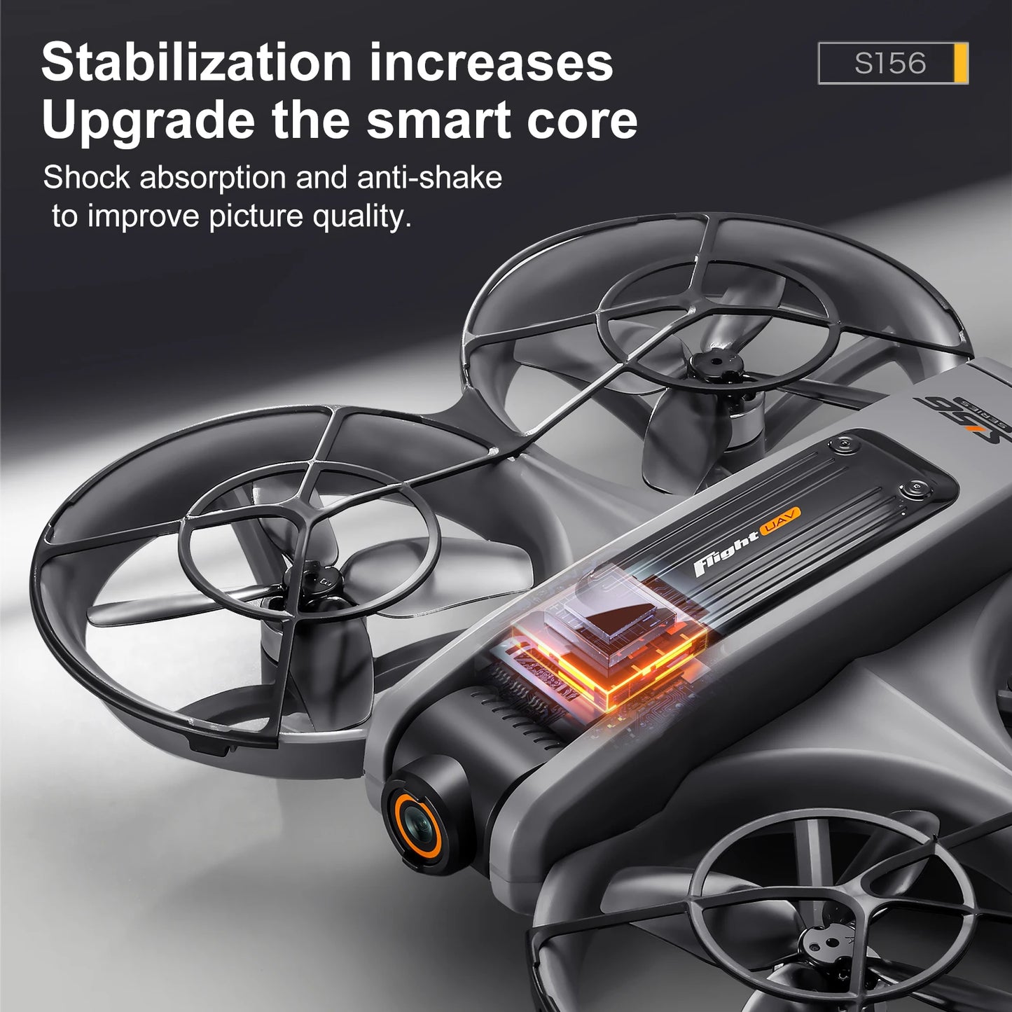 S156 GPS Foldable Drone – 8K Dual Camera, 5G WiFi, 360° Obstacle Avoid ...