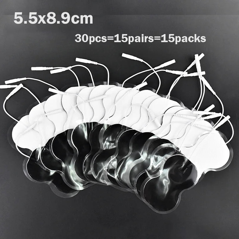TENS EMS Electrode Pads: Gel Patch for Electrode Stickers - Physiother ...