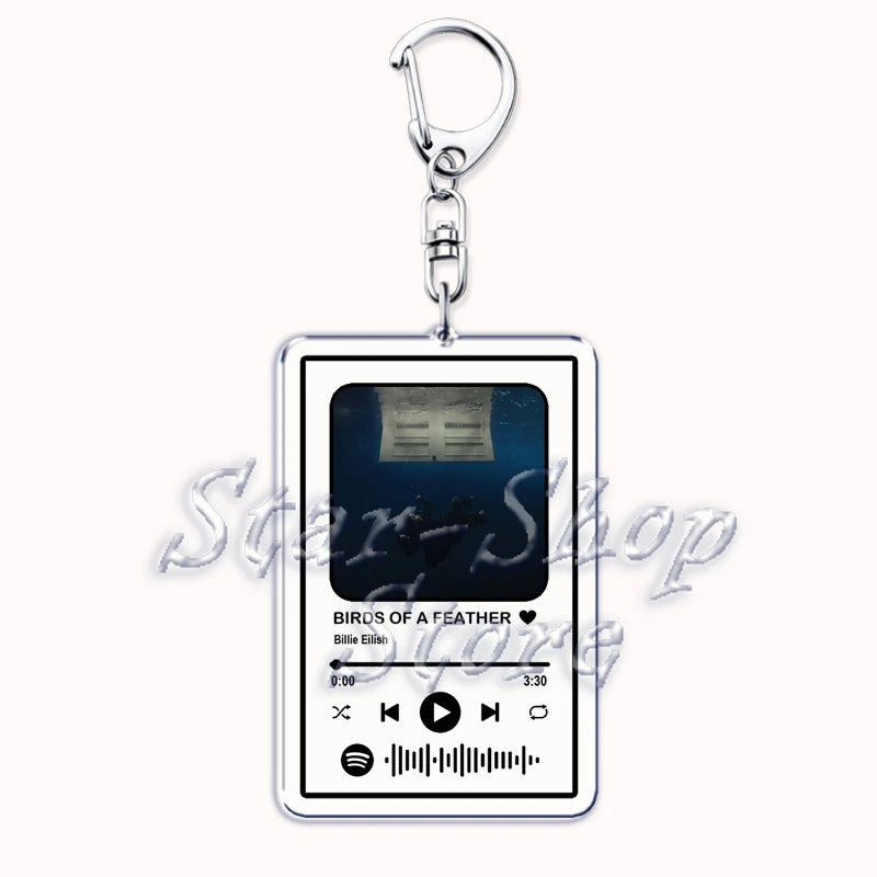 Popular Singer Keychain for Women – HIT ME HARD AND SOFT Music Playlis ...