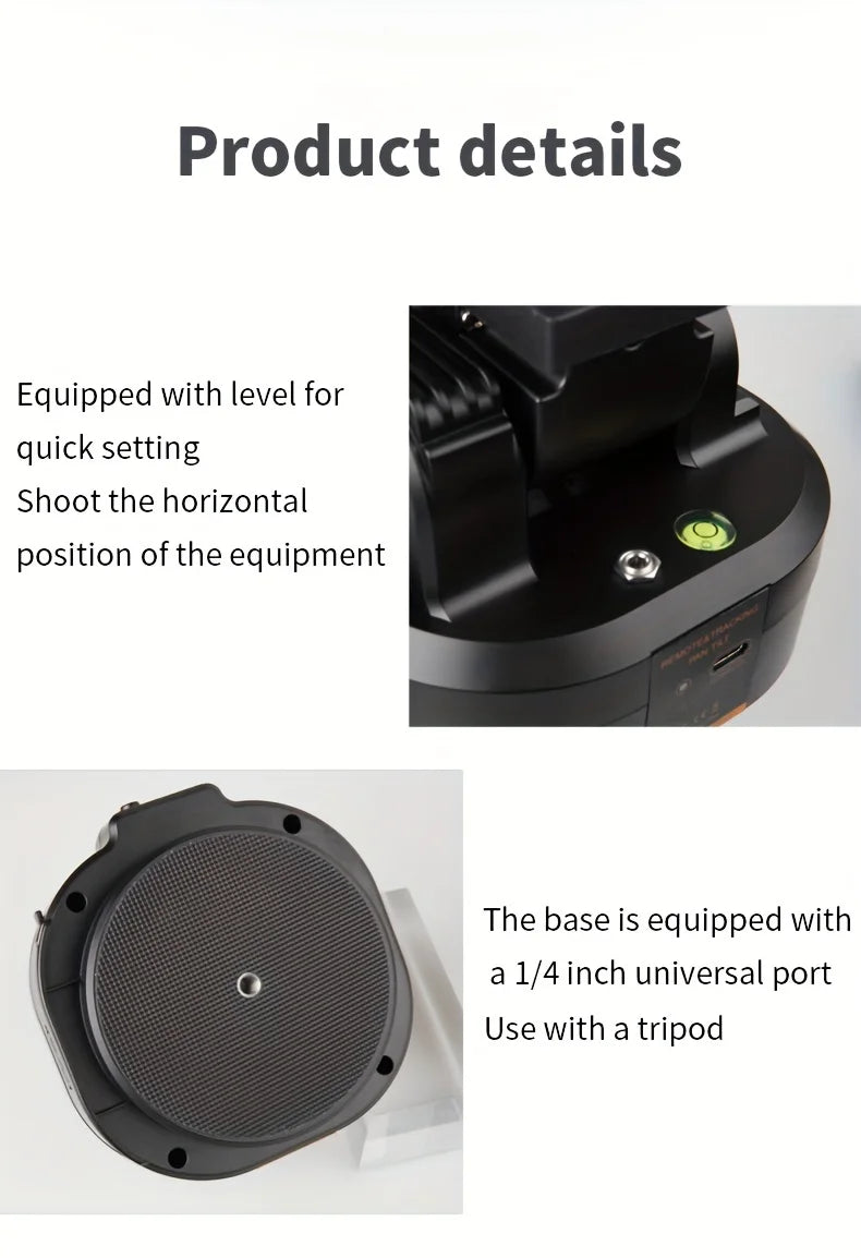 ZIFON YT2000 Remote Motorized PTZ - AI Face Recognition, 360° Horizont – CongoBasinGroup.com