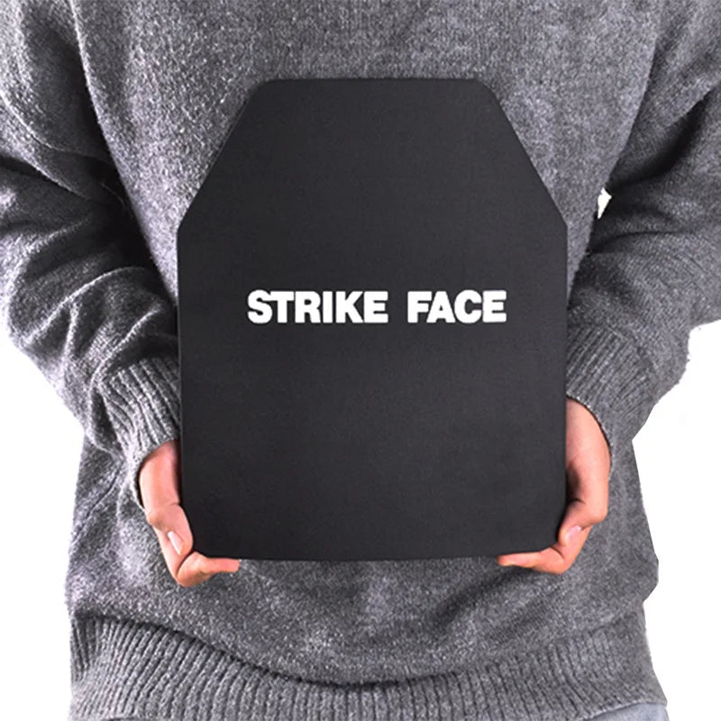 Tactical Bulletproof Steel Plate – NIJ IIIA Stand-Alone Ballistic Body ...