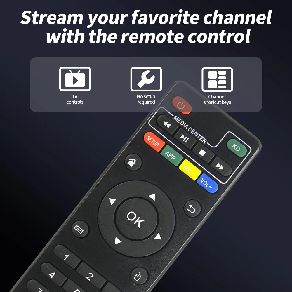 X96 Mini Universal Remote for Android TV Box, Compatible with MXQ Pro ...