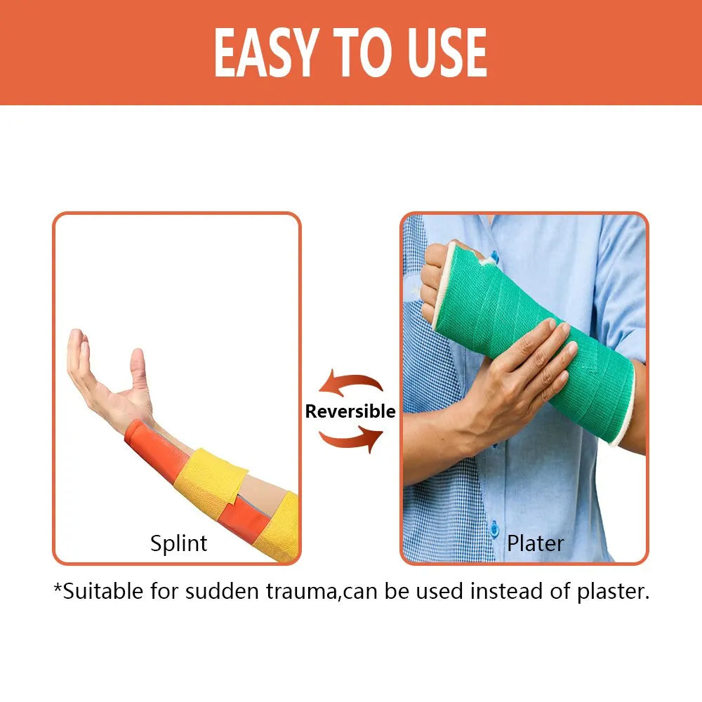 CARBOU Universal Aluminum Splint Roll: First Aid Medical Survival Poly ...