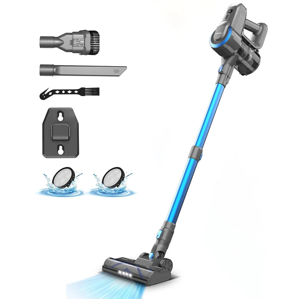 YISORA N300 Cordless Stick Vacuum Cleaner – 20Kpa Suction, Ultra Light ...