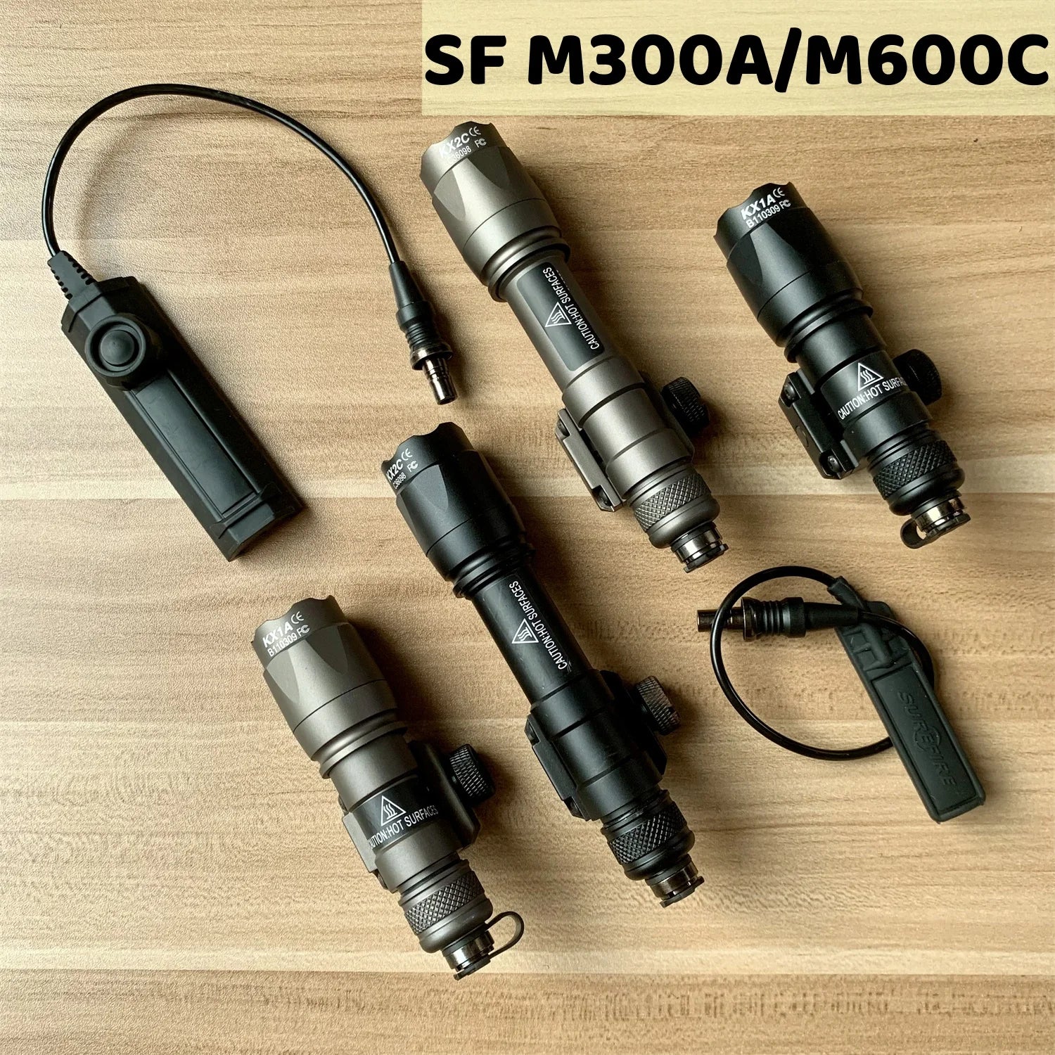 Tactical Surefire M300/M600B/M600C Gun Light – Rifle & Pistol Scout Fl ...
