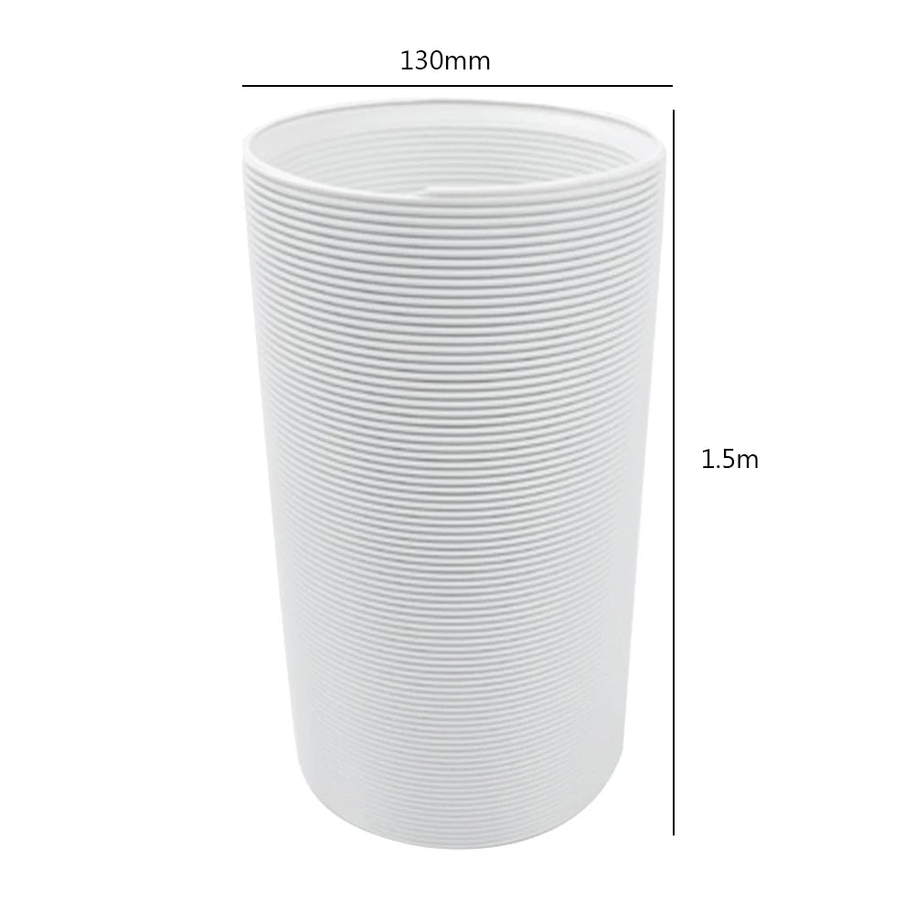 130/150mm Telescopic AC Exhaust Hose – Flexible Duct Extension Pipe fo ...