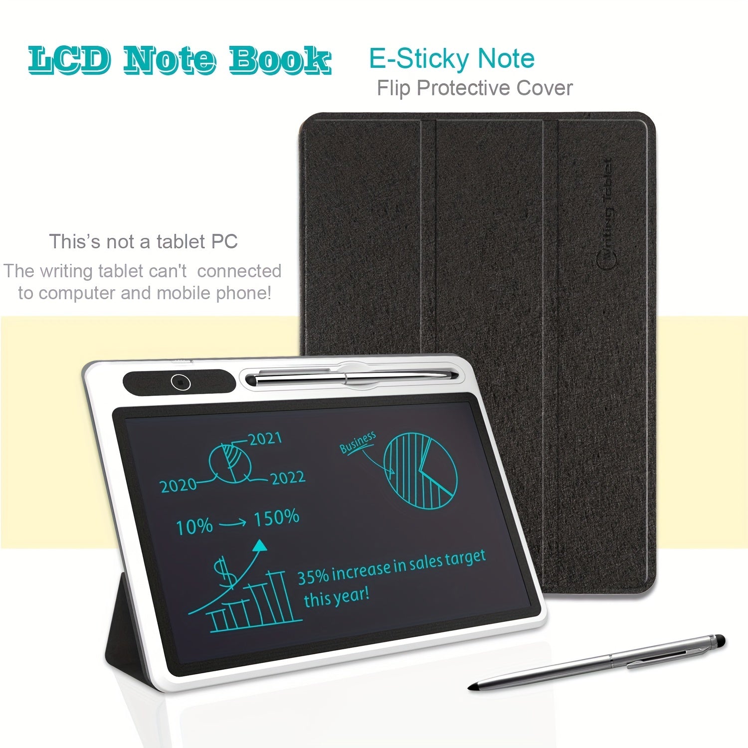 InnoreBorat LCD Notebook - Unleash Your Creativity with Digital Drawin ...