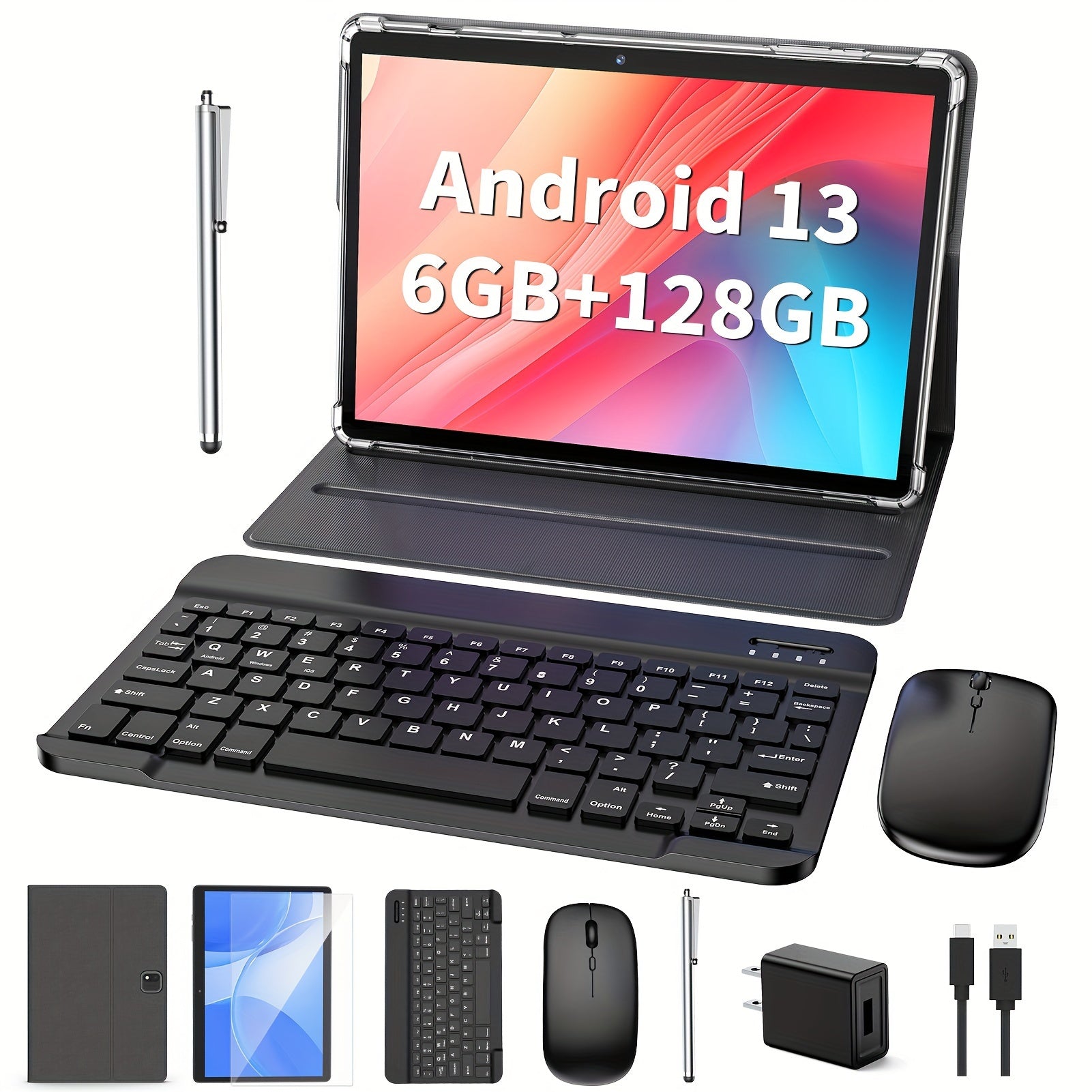 10 Inch 2-in-1 Tablet PC – 6GB RAM, 128GB Storage, 1TB Expandable, And ...
